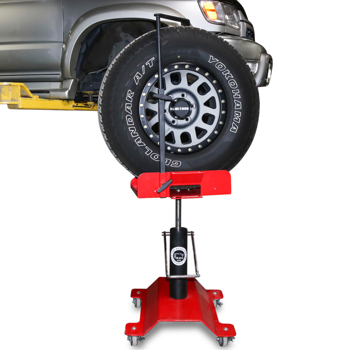 TRAC Tire Rotation Assistance Cart | Order Now – LiftWithTrac.com